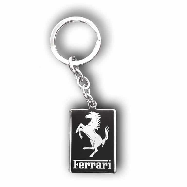 Personalized Ferrari Key Chain Gift | Custom Keyring Present