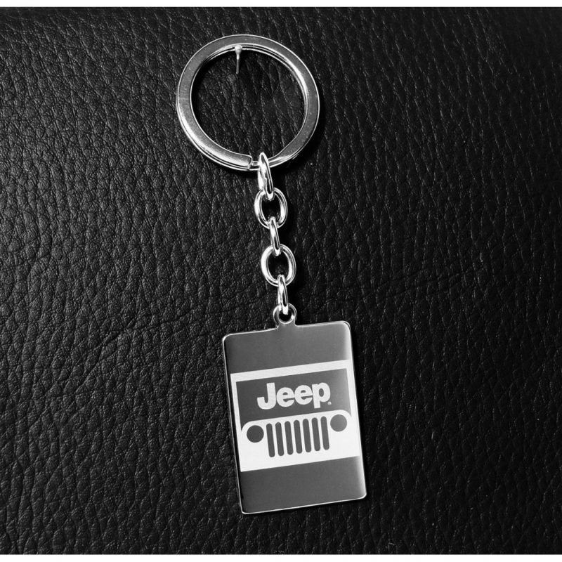 Personalized Jeep Key Chain Gift | Custom Keyring Present