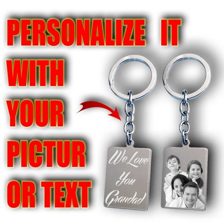 Personalized MG Key Chain Gift | Custom Keyring Present