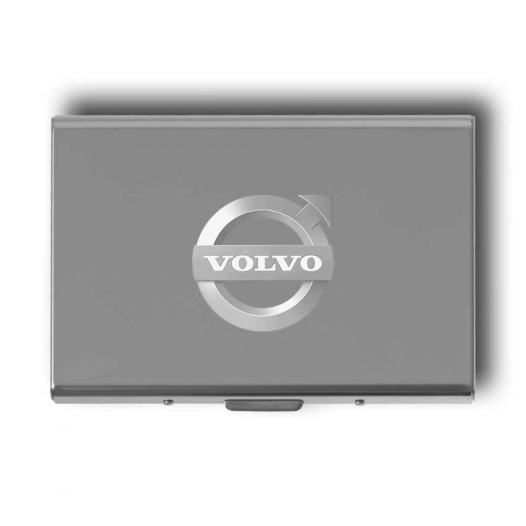 Personalized Volvo Card Holder Gift | Custom Volvo Card Case Present