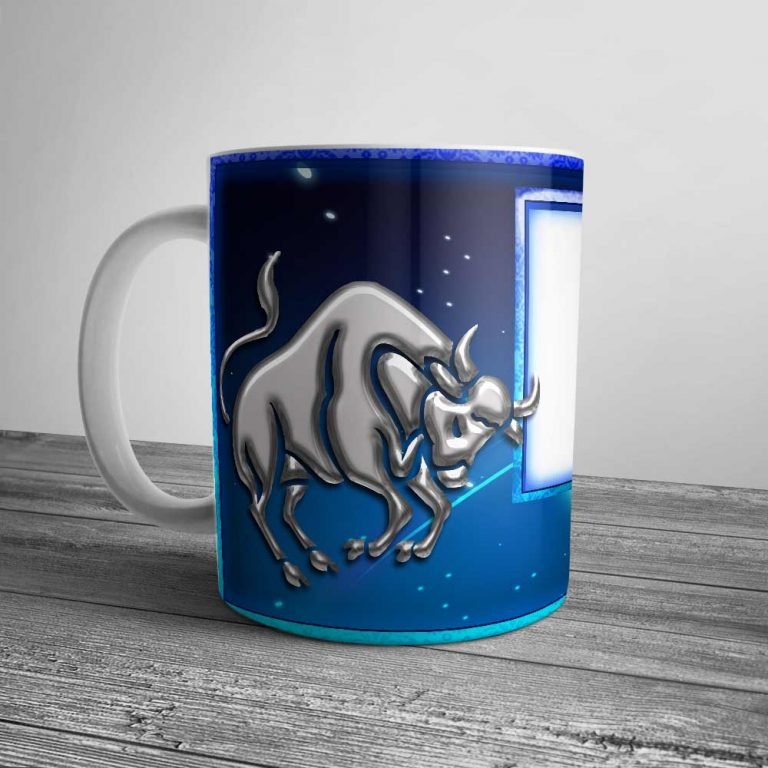 Custom Taurus Mug Gift | Personalized Taurus Horoscope Mug
